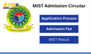 MIST Undergraduate Admission Circular 2026 - BD STUDY UPDATE