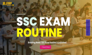 SSC Exam Routine 2026 All Education Board Bangladesh - BD STUDY UPDATE