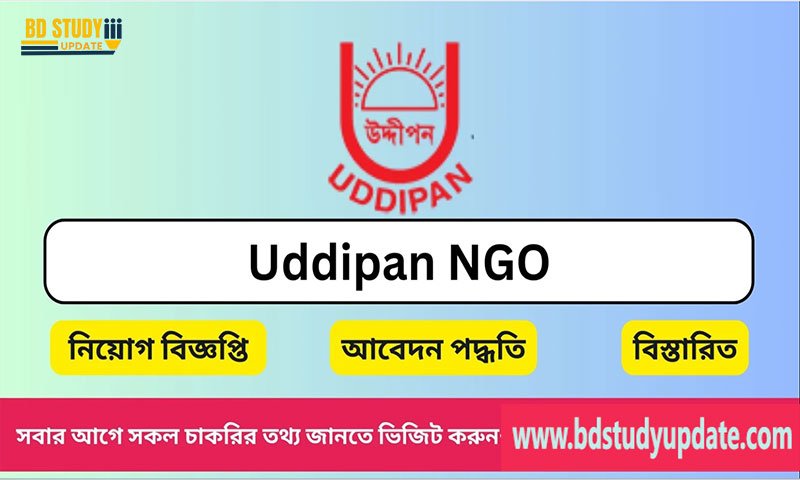 Uddipan Ngo Job Circular 2026 (Uddipan Bangladesh)